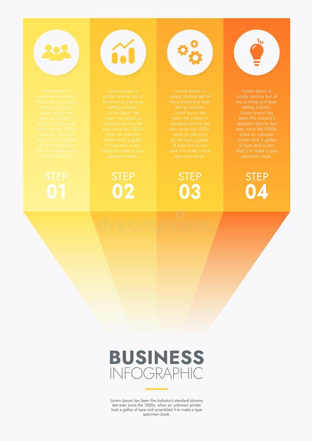 Infographic Template for Presentation. Business Data Visualization. Process Chart and Drive ...