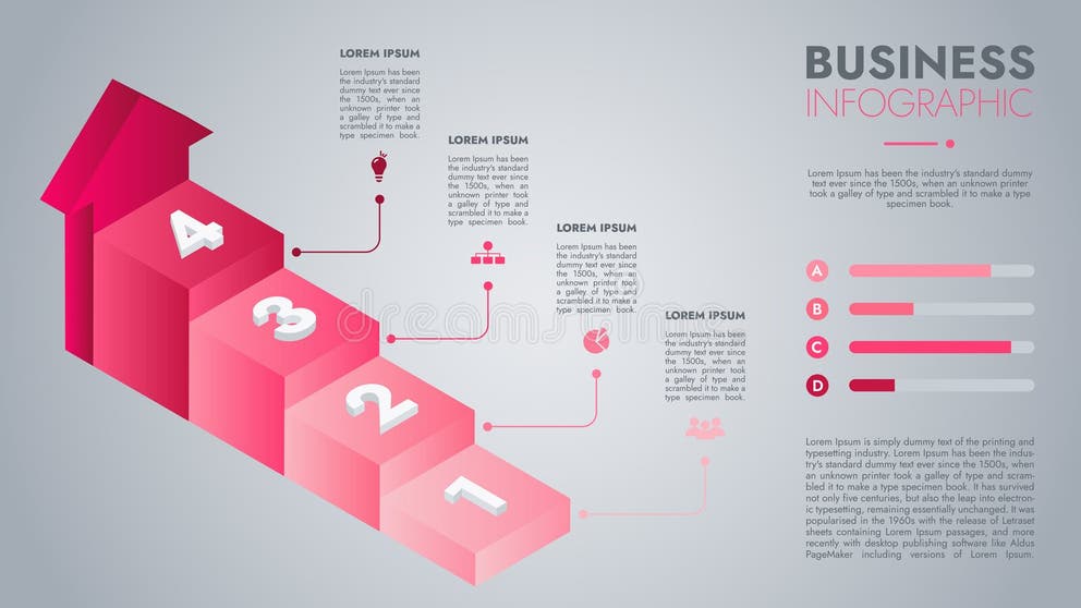 Infographic Template for Presentation. Business Data Visualization ...
