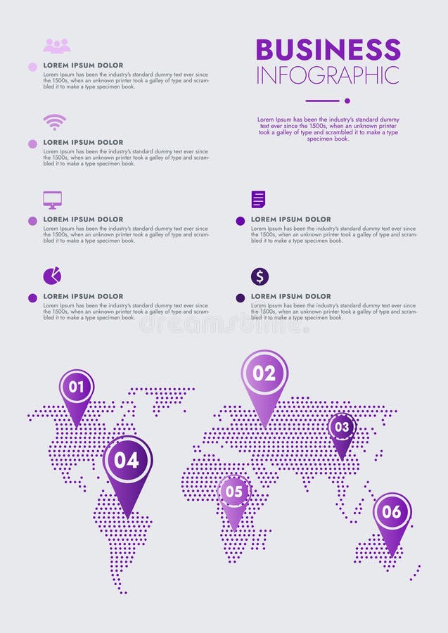 Infographic Template for Presentation. Business Data Visualization. Process Chart and Drive ...