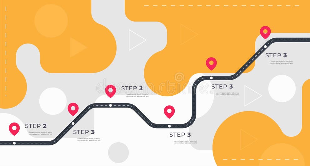 Winding Infographic Points Stock Illustrations – 17 Winding Infographic ...