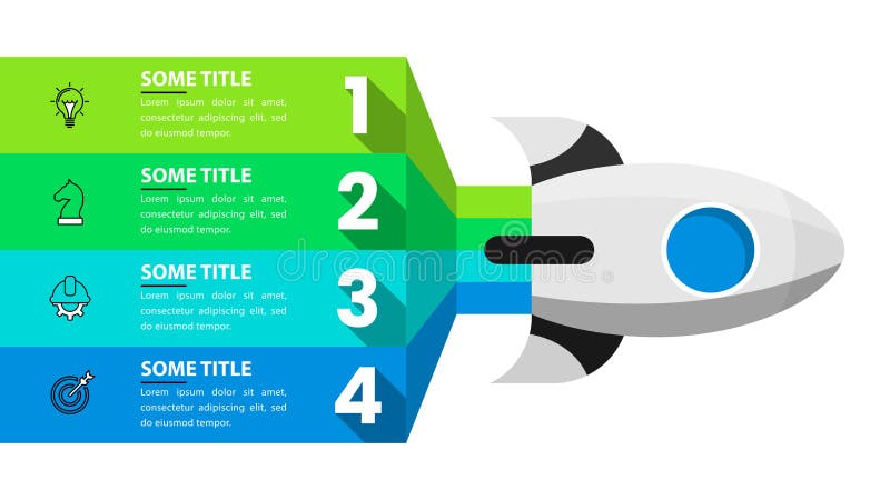 Infographic Success 4 Rocket Stock Illustrations – 184 Infographic ...