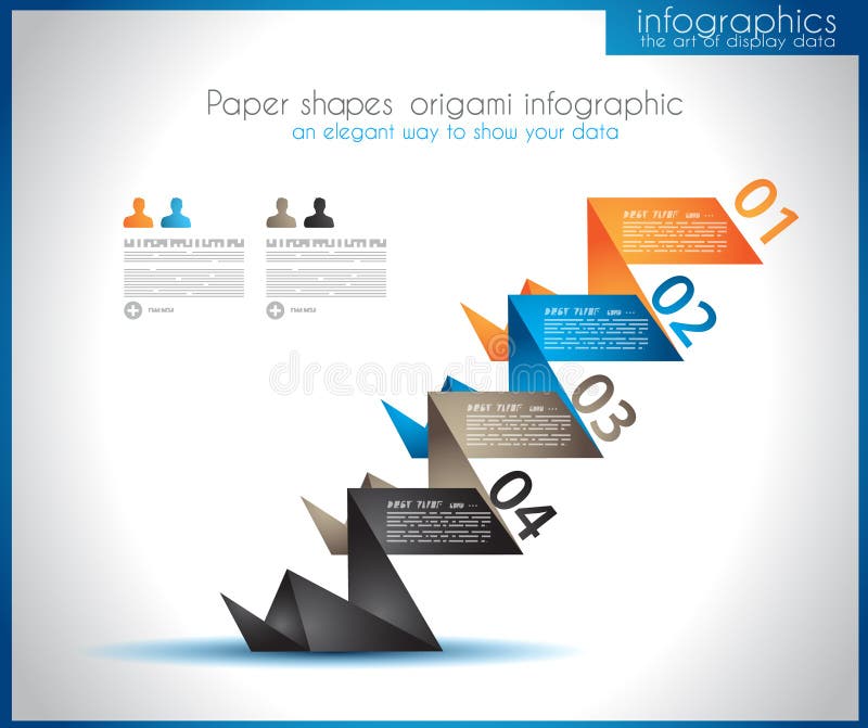 Infographic Template for Statistic Data Visualization Stock ...