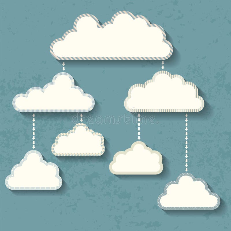Infographic Template with Structure Stock Vector - Illustration of ...