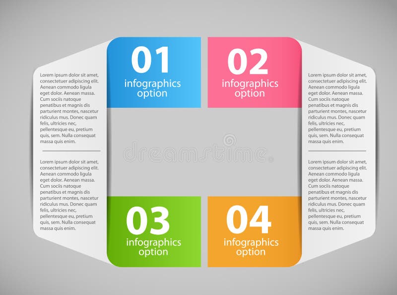 Infographic Template Vector Illustration Stock Vector - Illustration of ...