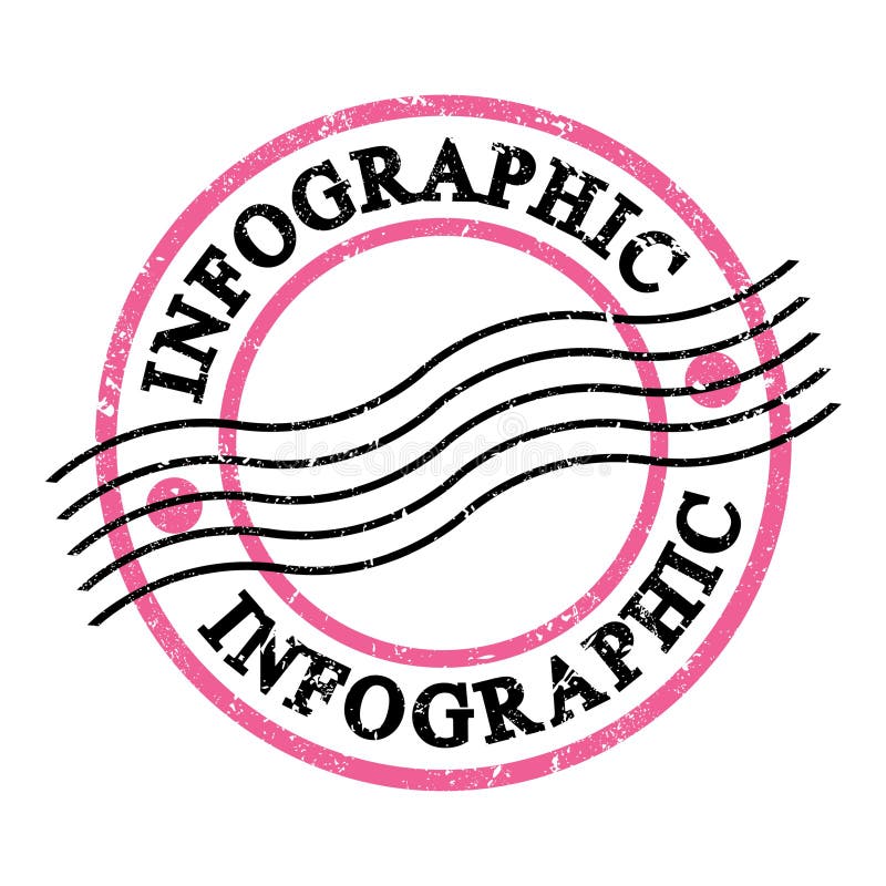 INFOGRAPHIC Text on Red Lines Stamp Sign Stock Illustration ...