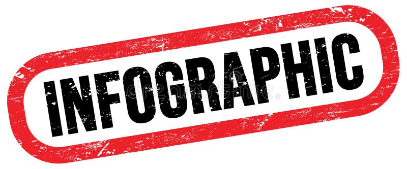 INFOGRAPHIC, Text Written on Red-black Stamp Sign Stock Illustration ...