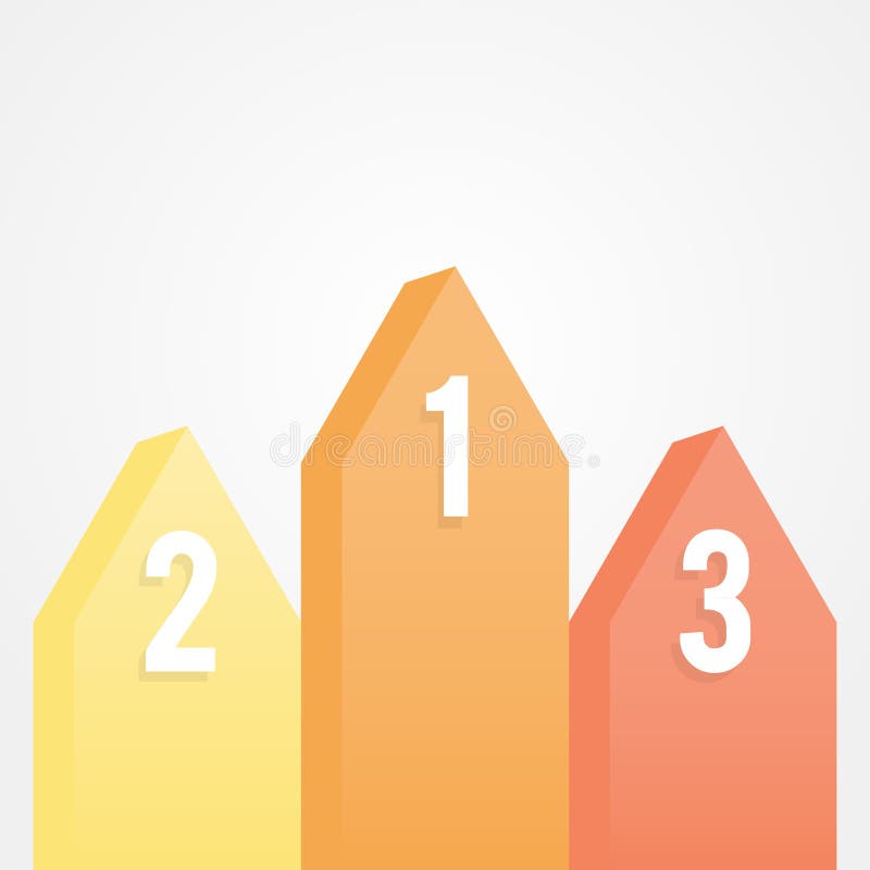 Infographic Three Options. Data Visualization Comparison. Vector ...