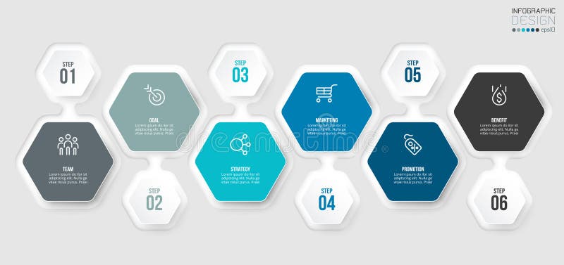 Timeline Chart Business Infographic Template Stock Vector ...