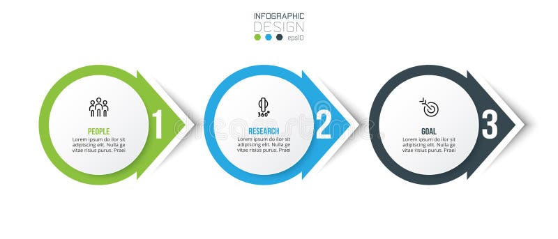 Timeline Chart Business Infographic Template Stock Vector ...