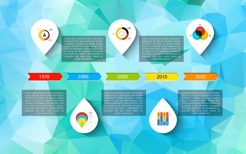 Infographic Timeline Design, Concept - Template with Points. Idea To ...