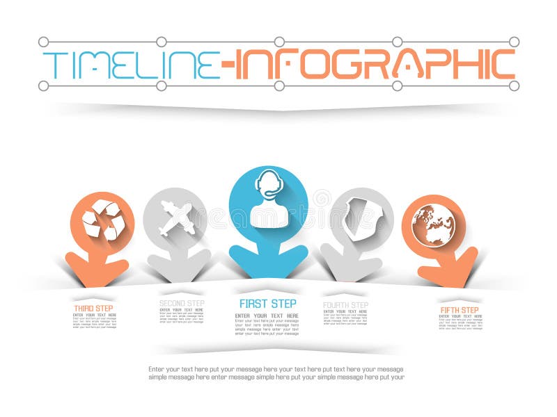 Infographic Timeline Elements Chart and Graphic Stock Vector ... Infographic Timeline Elements Chart and Graphic Stock Vector ...
