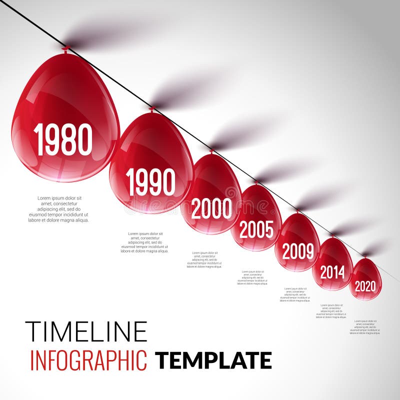 Modern Timeline Infographic Stock Vector - Illustration of layout ...