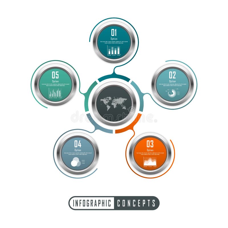 Infographic Timeline Template Can Be Used for Chart, Diagram, Web ...