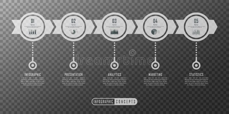 Infographic Timeline Template Can Be Used for Chart, Diagram, Web ...