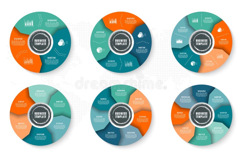 Infographic Timeline Template for Chart, Diagram Stock Vector ...