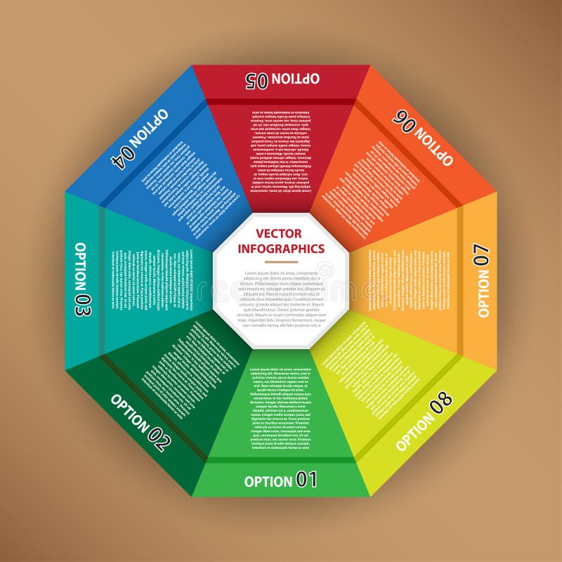 Infographic Vector for Creative Work Stock Vector - Illustration of ...