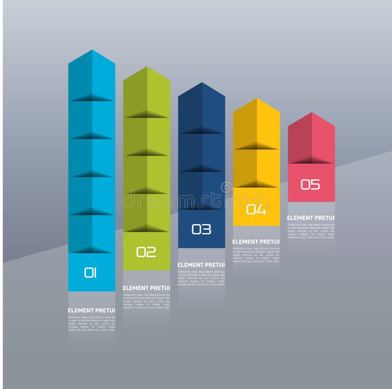 Mega Set of Infographics Timeline Banners, Charts. Step by Step Report ...