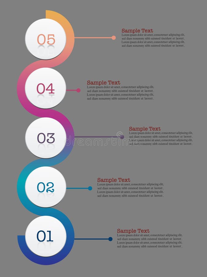 Infographic Vector Design. stock vector. Illustration of button - 92575477
