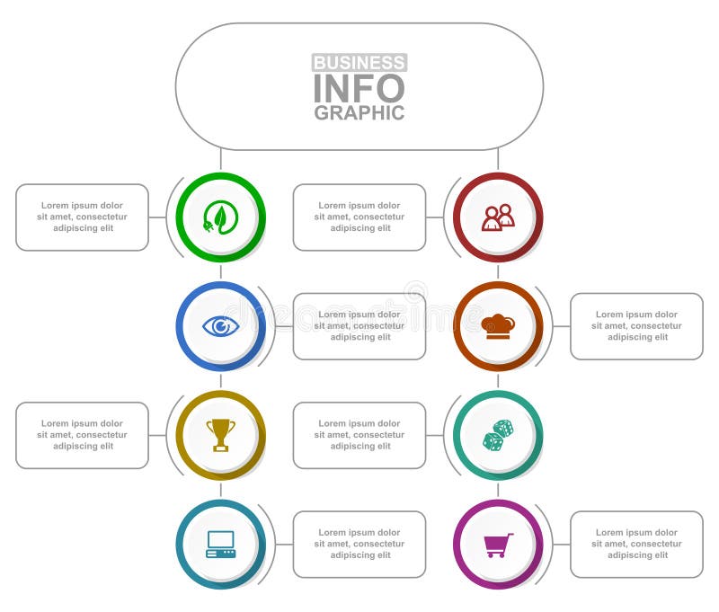 Infographic Vector Template for Presentation, Chart, Diagram, Graph ...