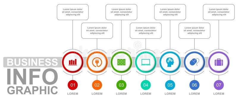 Infographic Vector Template for Presentation, Chart, Diagram, Graph ...