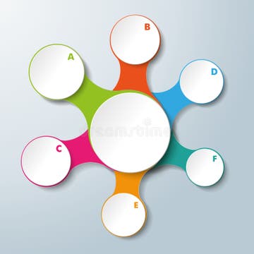 Five Connected Circles Stock Illustrations – 369 Five Connected Circles ...