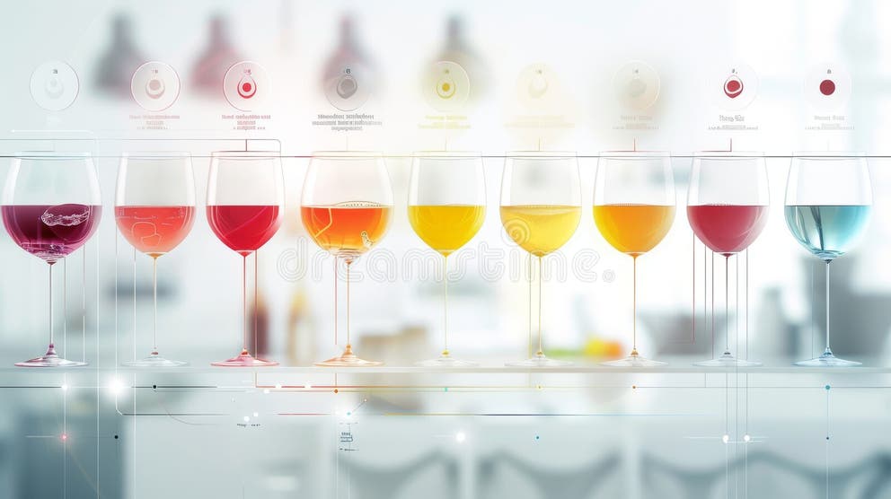 Different Types Wine Chart Stock Photos - Free & Royalty-Free Stock ...