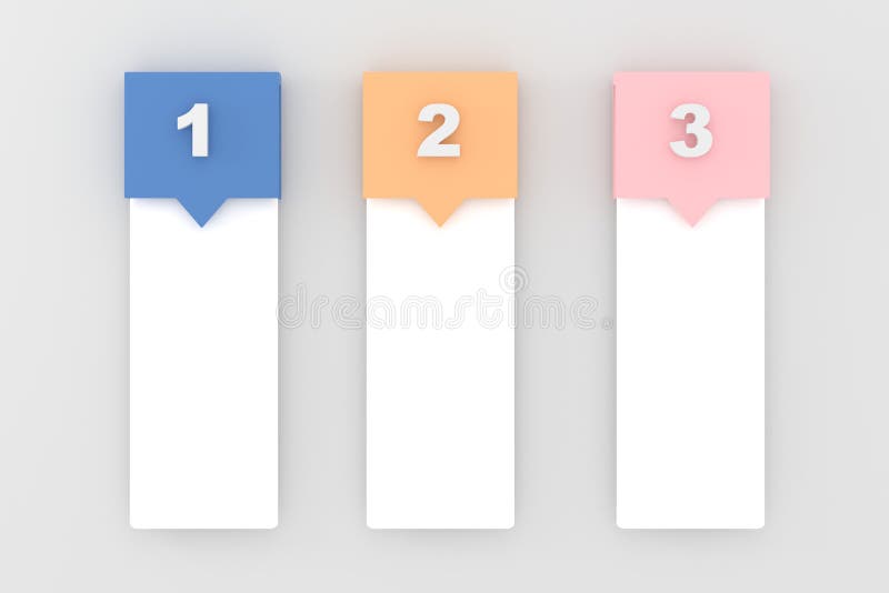 Infographics Banner Design As Set of 3, Business Design, Step ...