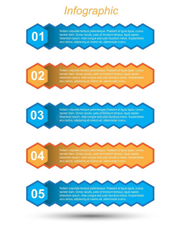 Infographics Banners for Web Layout. Stock Vector - Illustration of ...