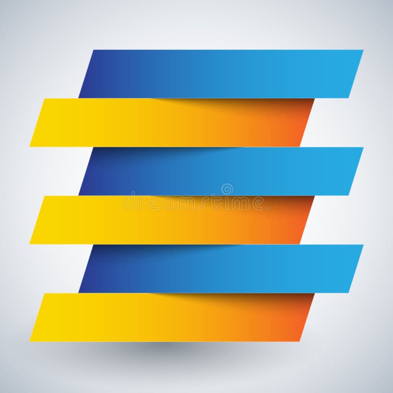 Infographics blue stock vector. Illustration of number - 31255222