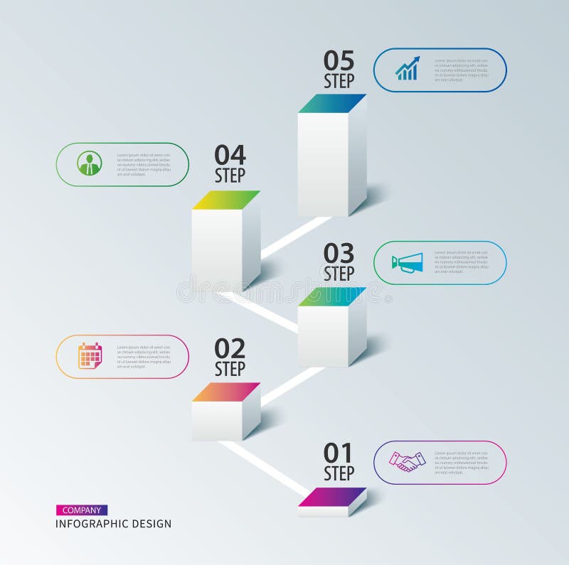 Square Timeline Chart Template for Infographic for Presentation for 9 ...