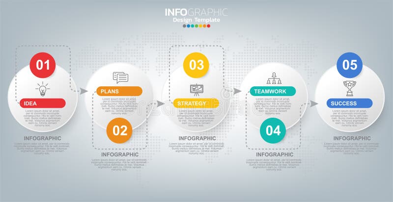 Infographics for Business with Success Concept. Can Be Used for ...