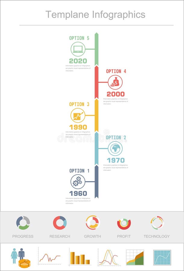 Timeline Infographic Colour Dash Line Paw Print and Text. Template ...
