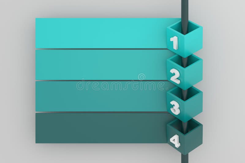 Infographics Colorful Banners Square Sections. Design Clean Banners ...