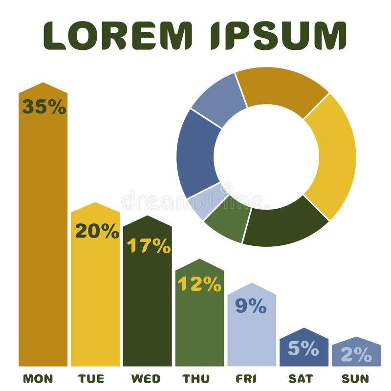 Infographics, Comparison Charts Stock Vector - Illustration of business ...