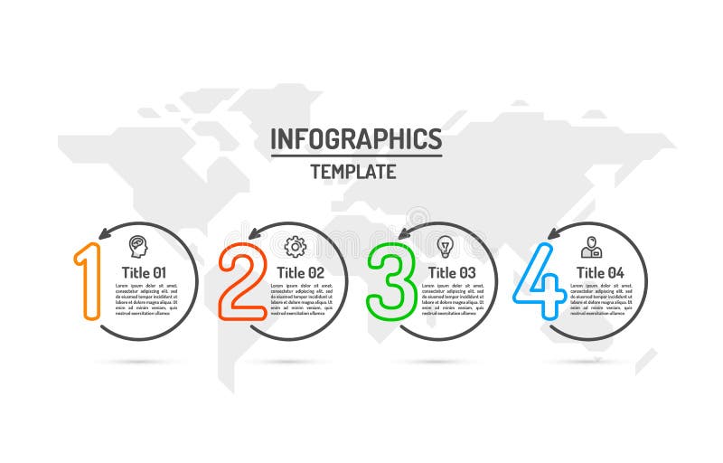 Infographics Creative Concept, Business Info Templates Option, Data ...