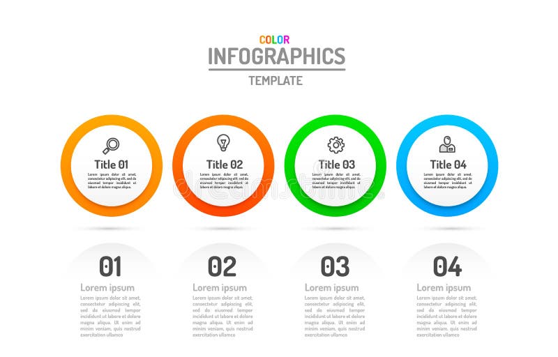 Infographics Creative Concept, Business Info Templates Option, Data ...