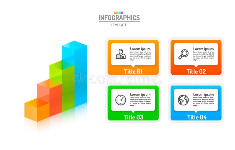 Infographics Creative Concept, Business Info Templates Option, Data ...