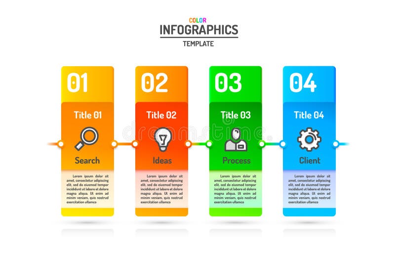 Infographics Creative Concept, Business Info Templates Option, Data ...