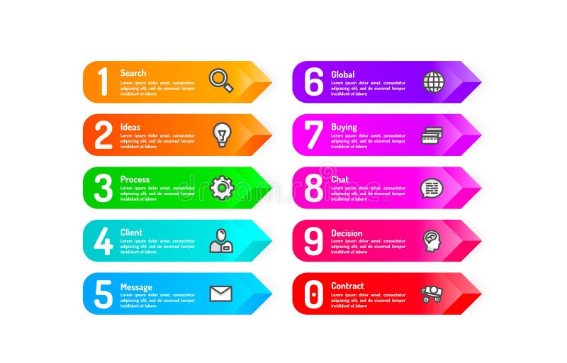 Infographics Creative Concept, Business Info Templates Option, Data ...