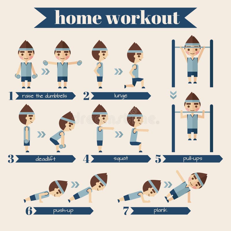 Infographics De Sport Et De Forme Physique Illustration de Vecteur ...