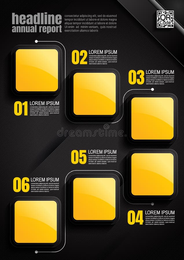 Infographics Design Black Color 34 Stock Vector - Illustration of ...