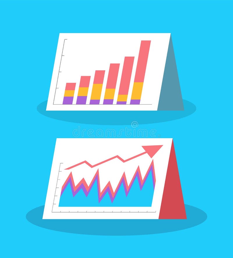 Infographics E Fluxogramas, Informação Visual Ilustração do Vetor ...