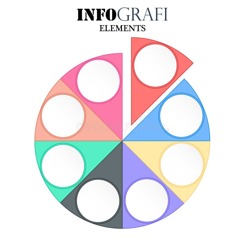 Infographics of Elements Logo and Symbol Design Stock Vector ...