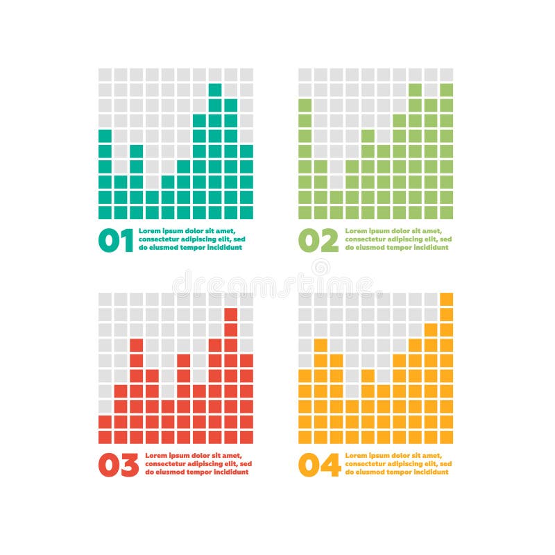 Infographics Elements. Progress Bar Stock Vector - Illustration of ...
