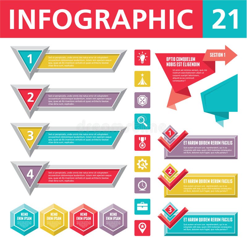 Infographics Elements 20 stock vector. Illustration of business - 31191108