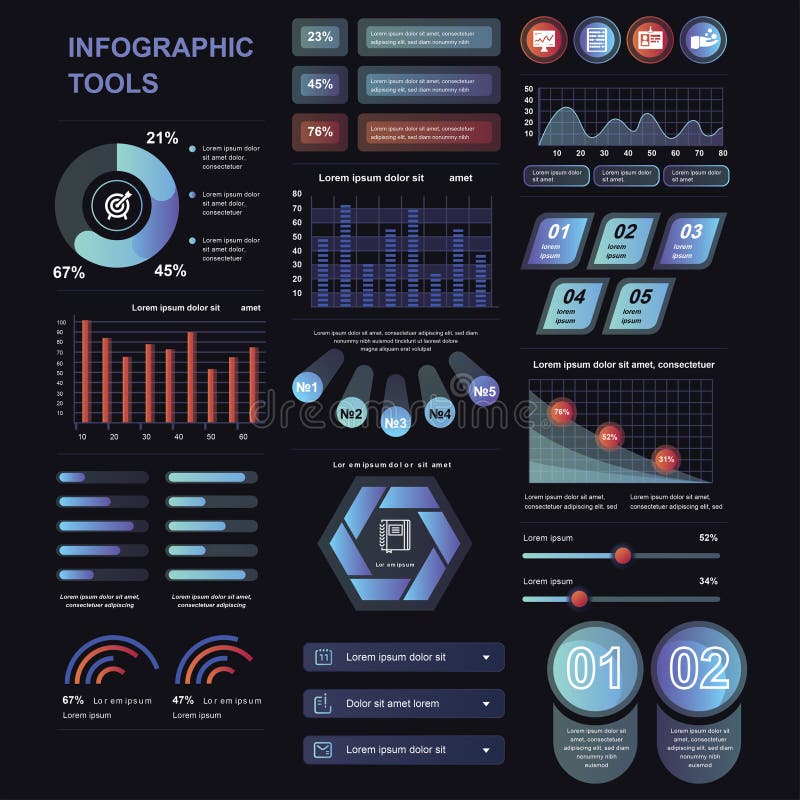 Infographics Elements Vector Illustration Eps Stock Illustration ...