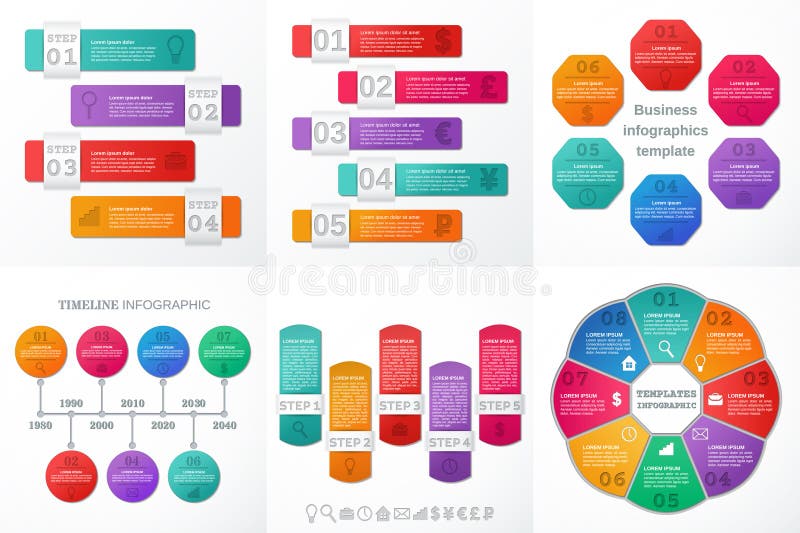 Infographic Elements for Text and Brochure. Vector Illustration Stock ...