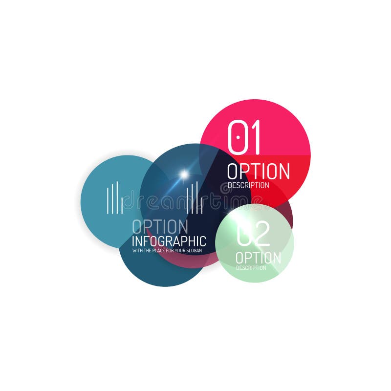 Infographics Geometric Business Template Stock Illustration ...