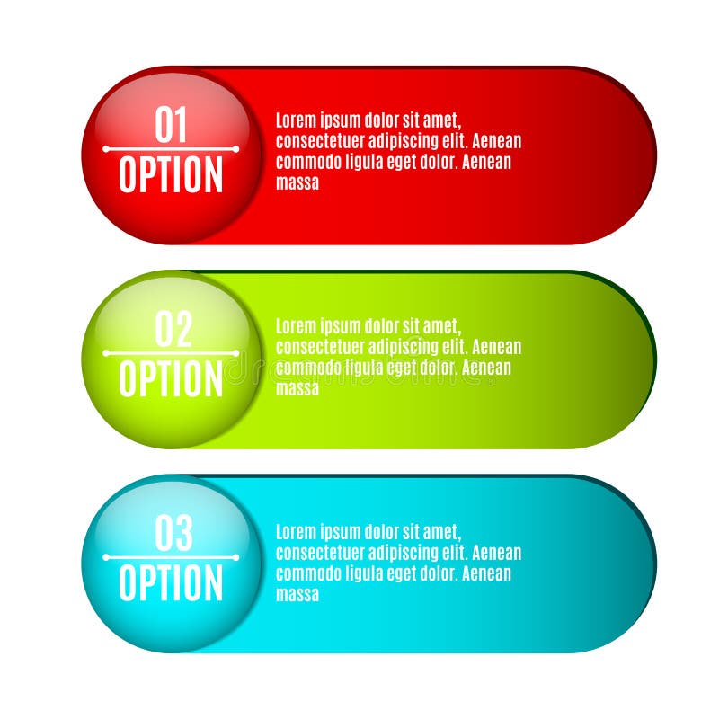 Infographics. Labels for Your Projects with Text. Web Design. Realistic ...