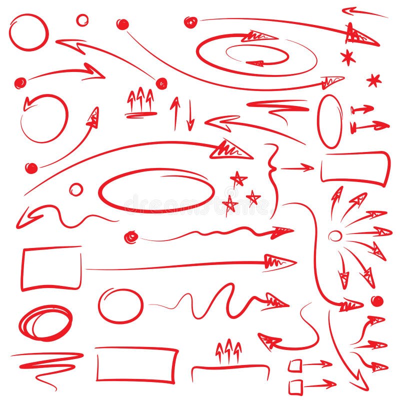 Infographics Marker Arrows stock vector. Illustration of orientation ...